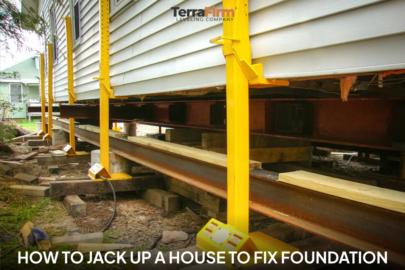 How To Jack Up A House To Fix Foundation? | Terrafirm